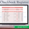 Digital Checkbook Register - Google Sheets | Checkbook Template - Etsy