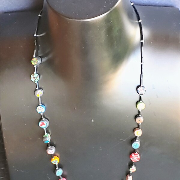 Poly Clay Necklace - Etsy