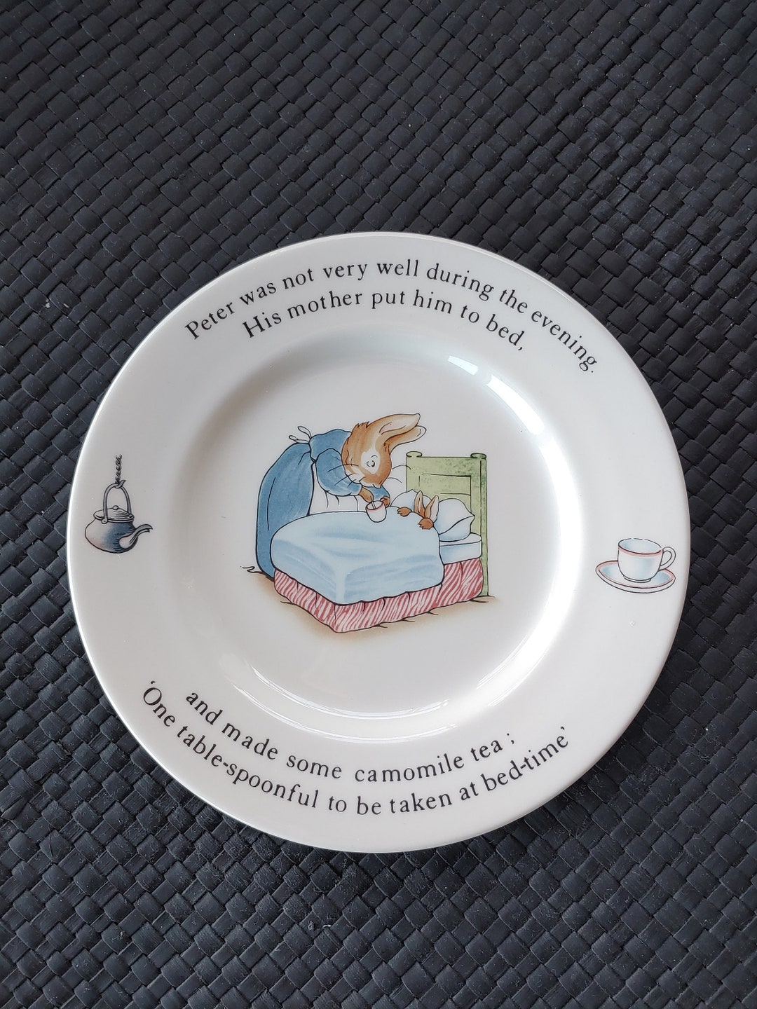 Peter Rabbit Tableware: Bowl and Cup by Wedgewood. Bunnykins Bowl and ...