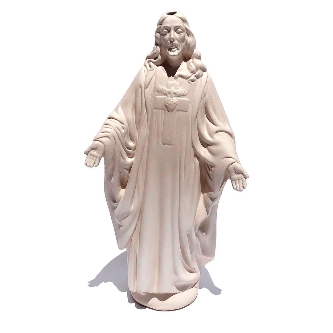 Bisque Jesus Pipe for Paint Your Own Pottery - Etsy