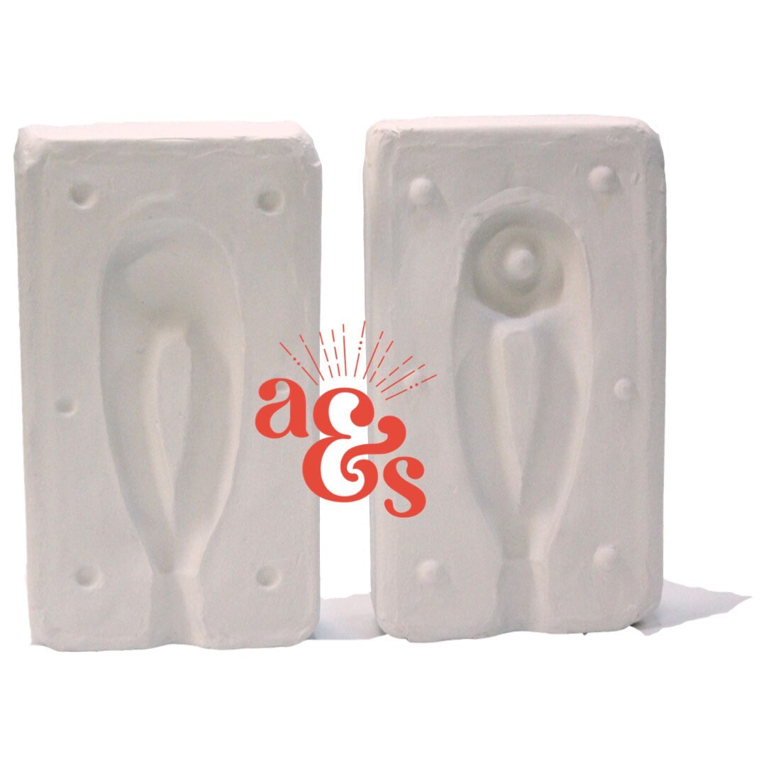 Double Barrel Ceramic Plaster Pipe Mold - Etsy