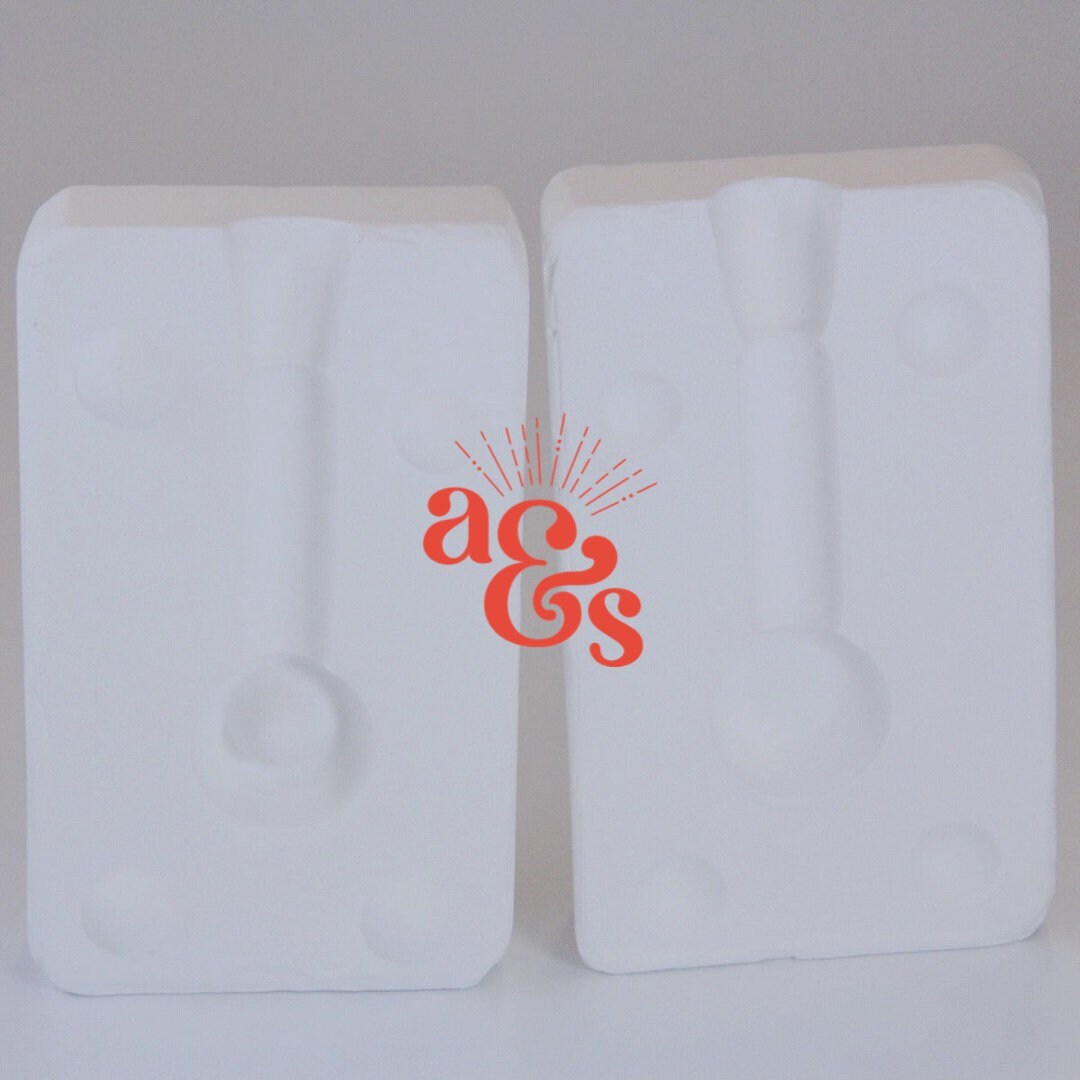 Spoon 2.0 Plaster Pipe Mold - Etsy