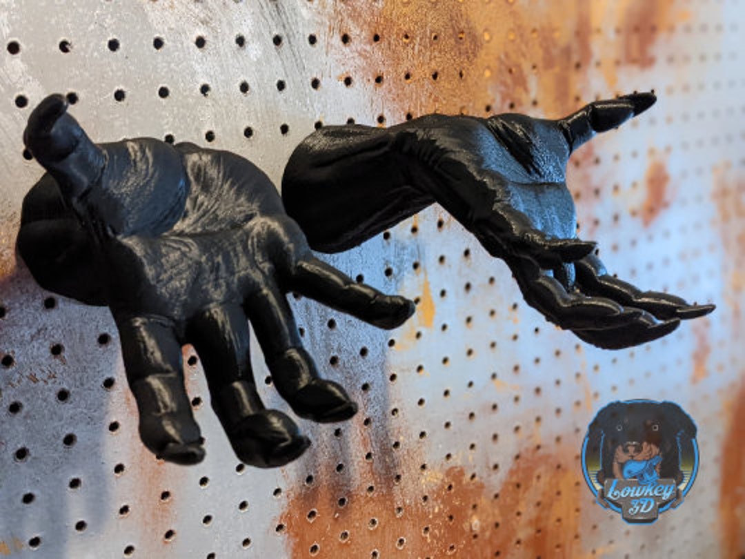 Pair Horror Demon Hand Life Size | Detailed Demon Devil Hand | 3D ...