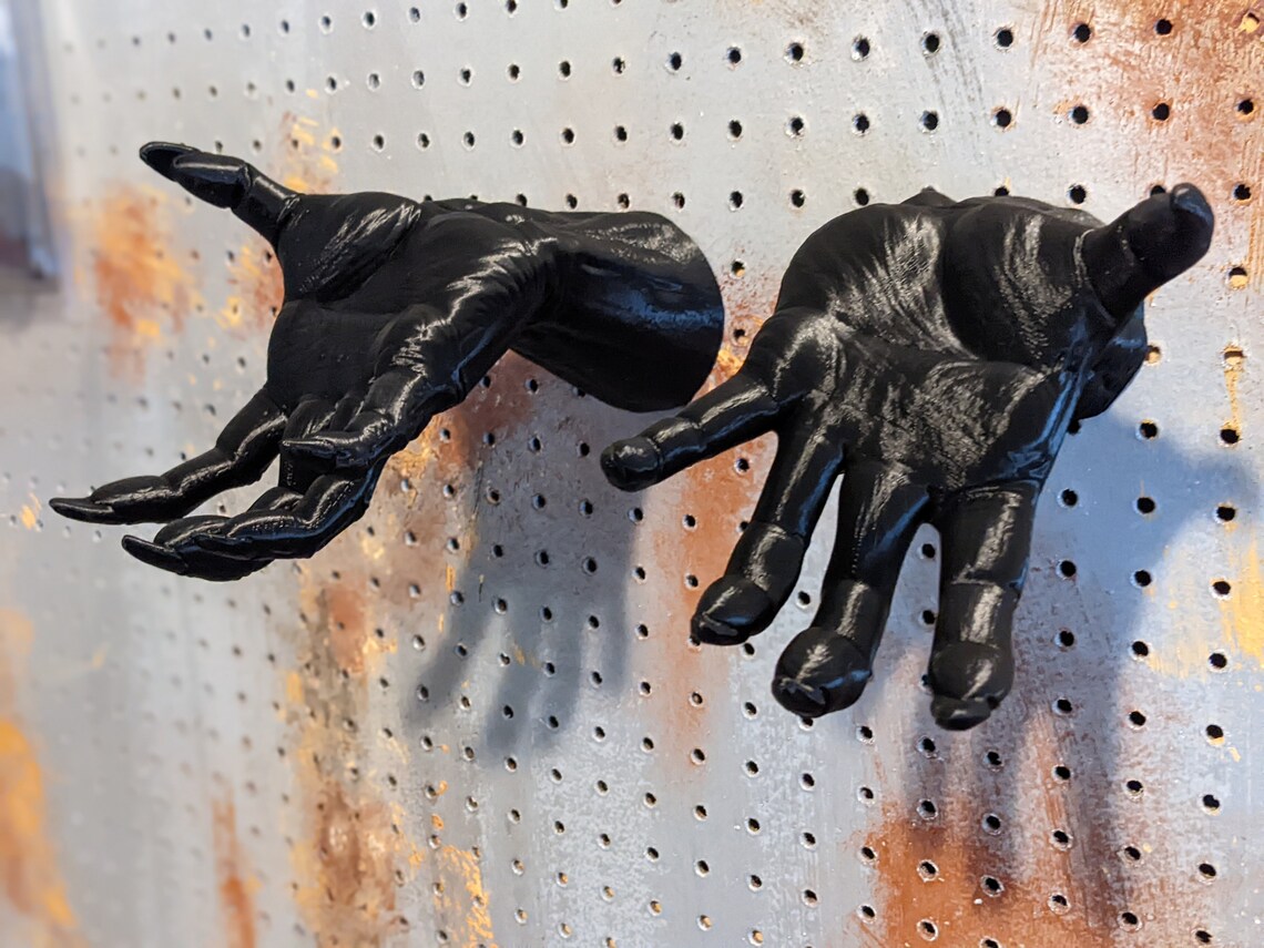 Pair Horror Demon Hand Life Size Detailed Demon Devil Hand - Etsy