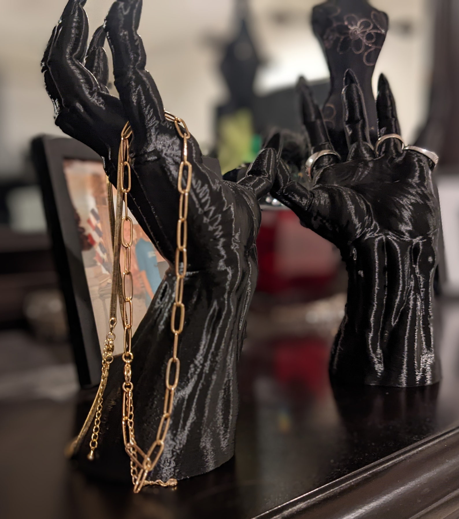 Pair Horror Demon Hand Life Size Detailed Demon Devil Hand - Etsy