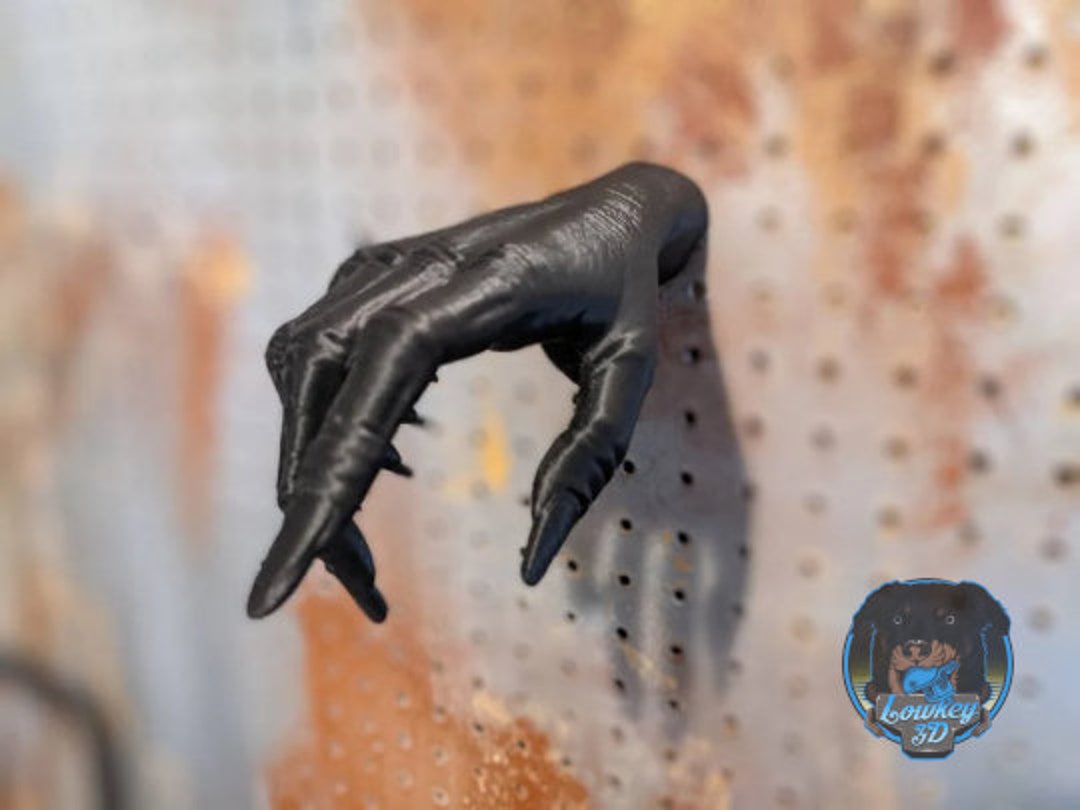 Life Sized Curled Demon Witch Hand | Wall Décor| Jewelry Holder ...