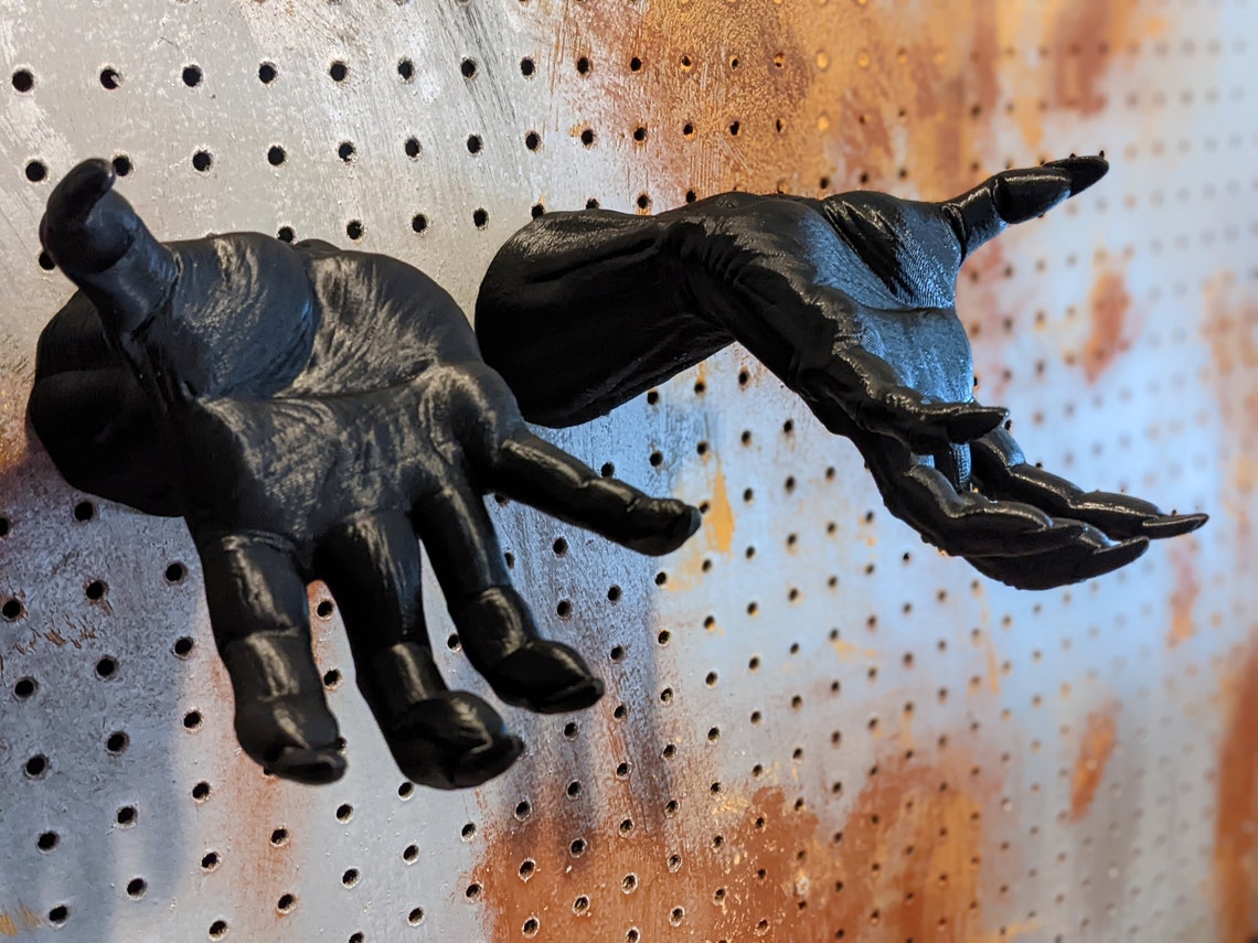 Pair Horror Demon Hand Life Size Detailed Demon Devil Hand - Etsy