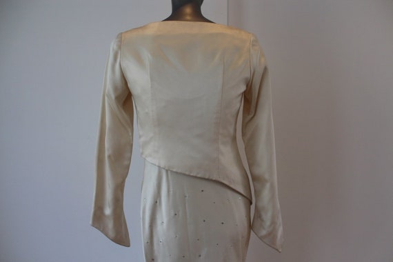 Caroline Holmes - Double Duchess Satin, Panelled, Asy… - Gem