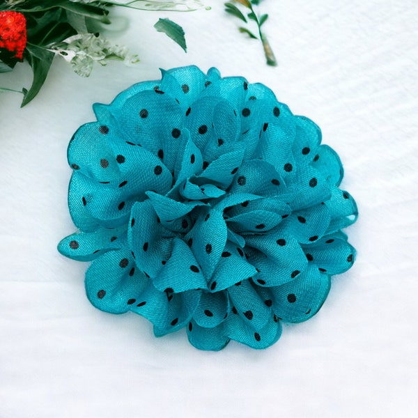 Fabric Flower Pin - Etsy
