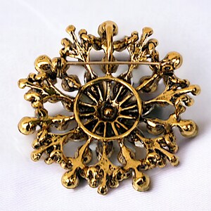 Gorgeous Floral Topaz Brooch Pin Lovely Gift for Her - Etsy