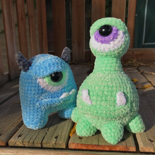 Stuffed Monster Pattern - Etsy