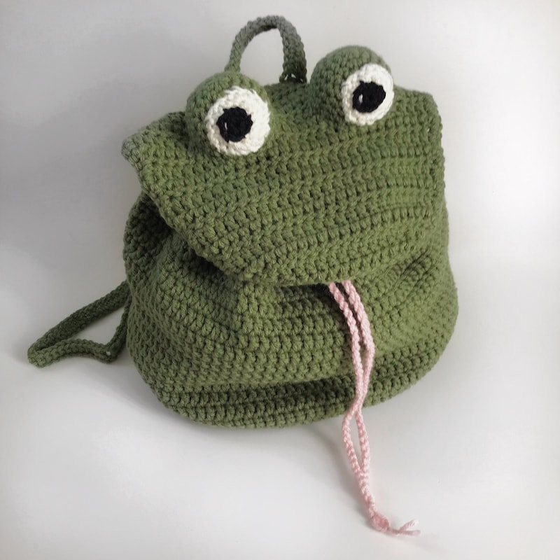 Frog Backpack - Etsy