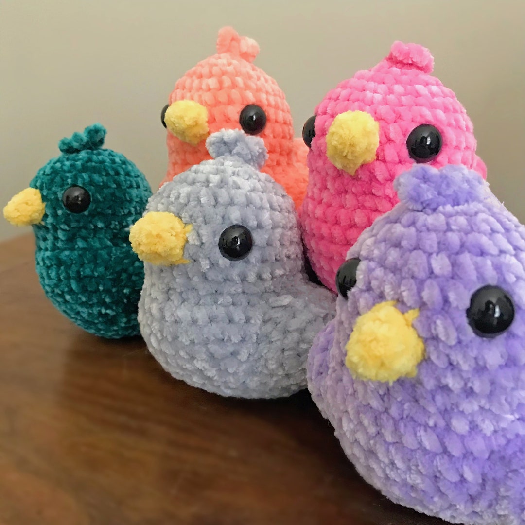 Crochet Baby Bird Pattern PDF Download| Crochet Bird Pattern, Easter ...