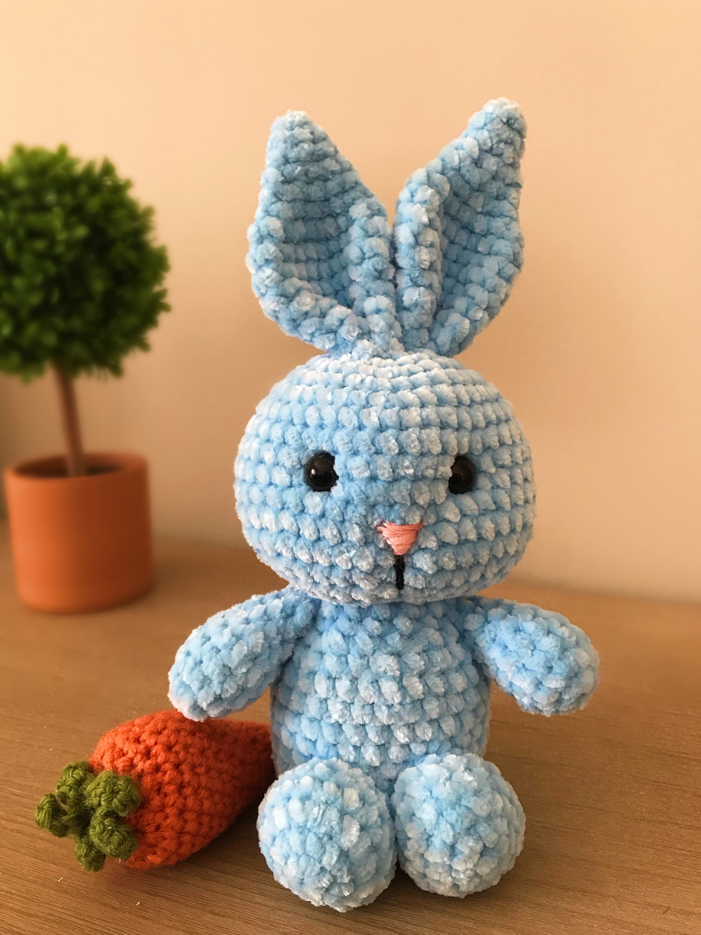 Crochet Bunny Pattern PDF Download Bunny Rabbit Pattern, Easter Gift ...