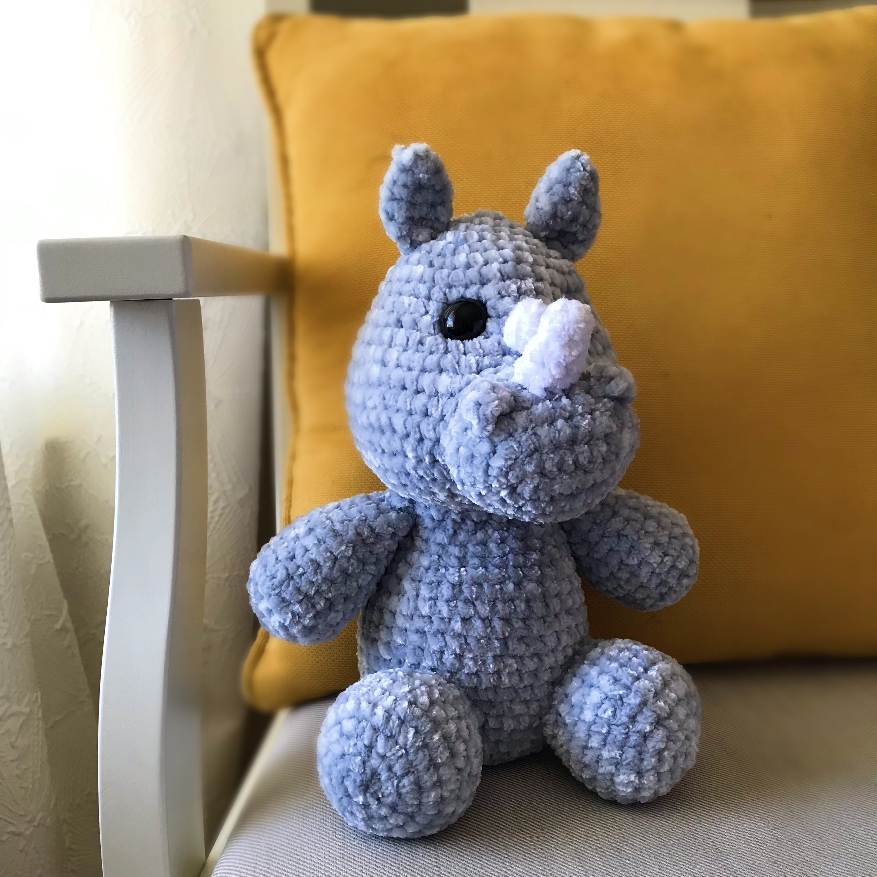 Crochet Rhinoceros Pattern PDF Download Rhino Pattern | Etsy