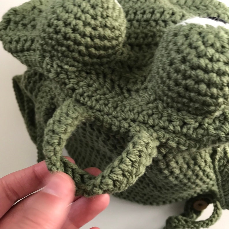 Crochet Frog Backpack Pattern PDF Download Crochet Pattern - Etsy