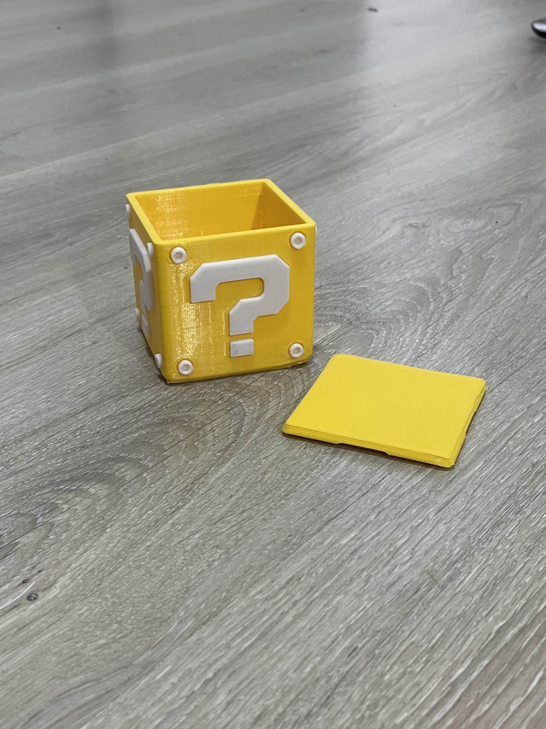 Super Mario Question Block Box - Etsy