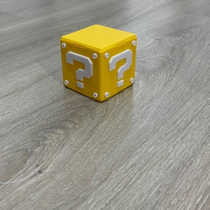 Super Mario Question Block Box - Etsy