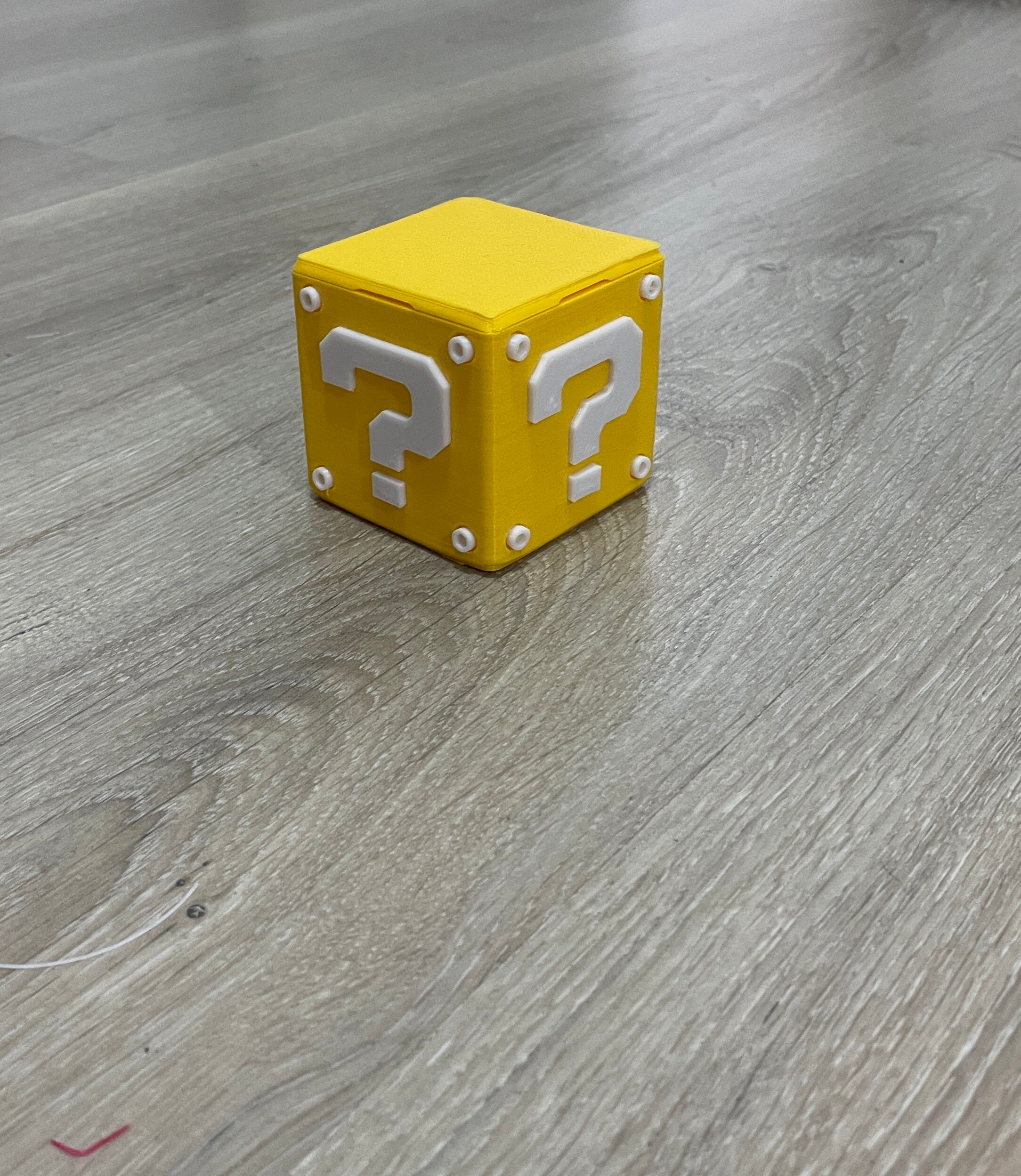 Super Mario Question Block Box - Etsy