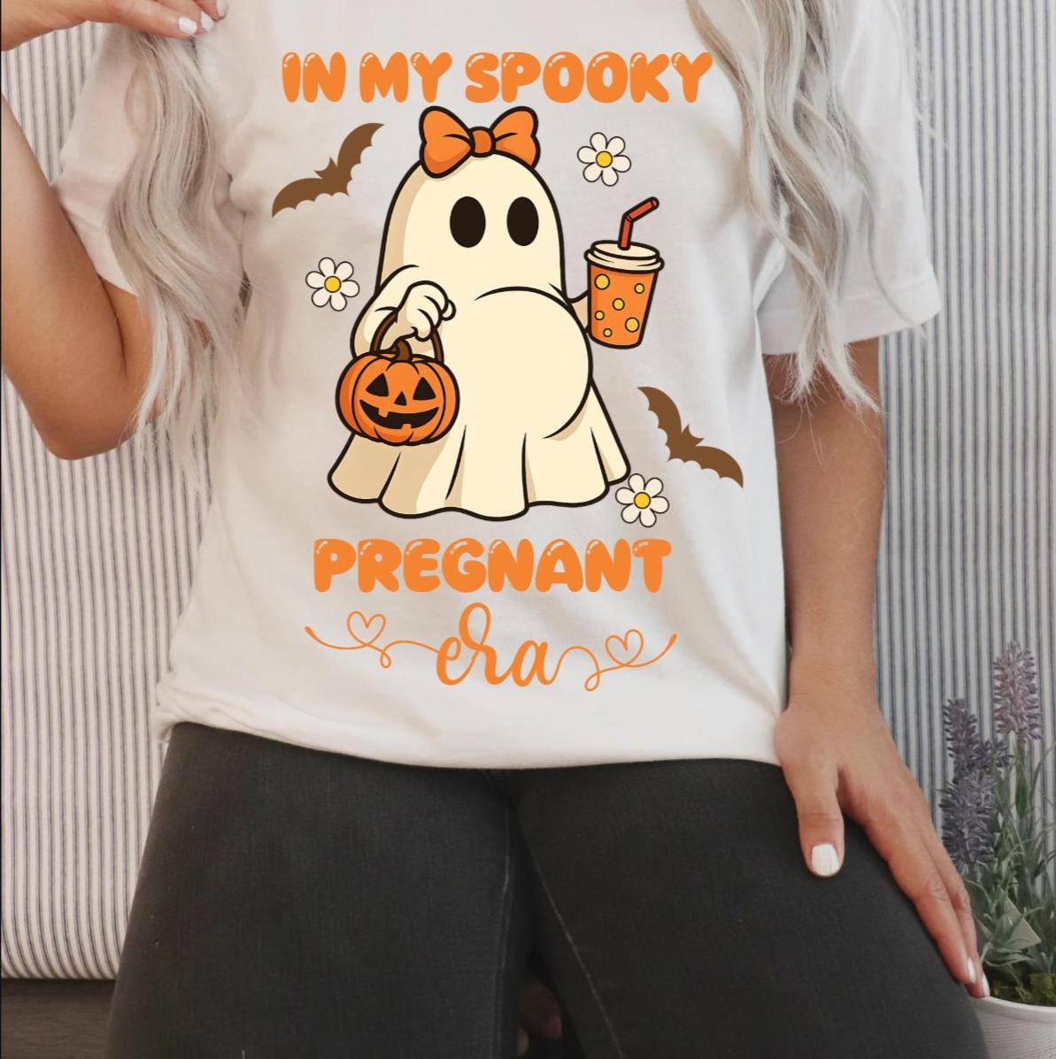 Spooky Season | Pregnant Ghost | Baby-boo | Halloween | PNG File ...