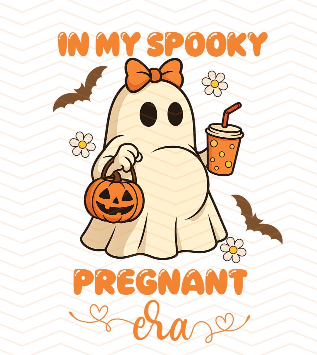 Spooky Season | Pregnant Ghost | Baby-boo | Halloween | PNG File ...