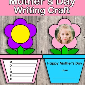 Mother's Day Gifts, Mother's Day Craft, Mothers Day Acrostic Poem ...