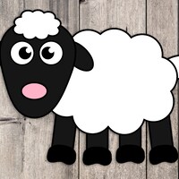 Lamb Craft Template | Farm Animal Activities | Easter Spring Paper Bag ...