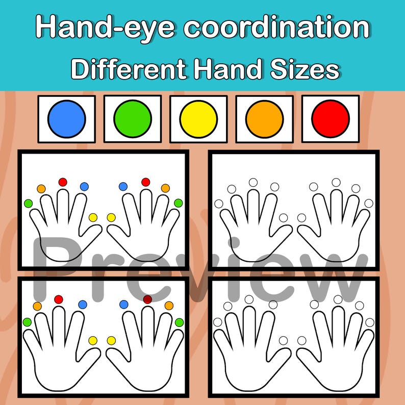 Hand-eye Coordination, Left and Right Brain Exercise, Special Education ...