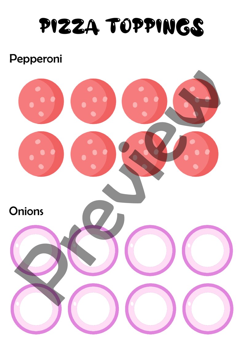 Make a Pizza Craft for Kids - Etsy