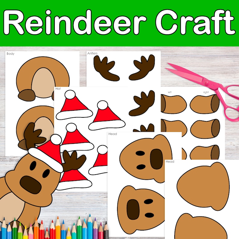 Christmas Craft, Christmas Family Activity, Christmas Party Games ...