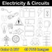 Electricity and Circuits Clipart Set - School PNG - Bulletin Board ...