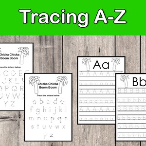 DIGITAL Chicka Chicka Boom Boom Story Companion, Name Craft ...