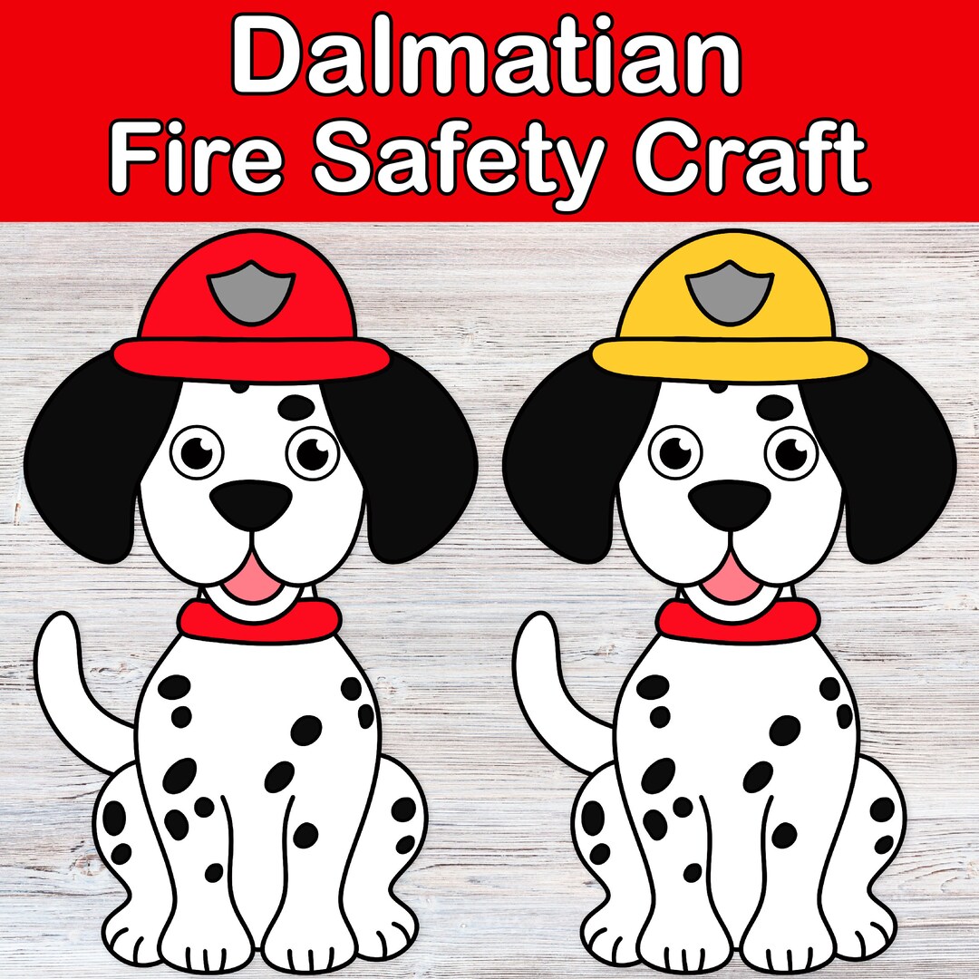 Dalmatian Craft, Homeschool Activity, Summer School, Bulletin Board ...