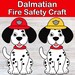 Dalmatian Craft, Homeschool Activity, Summer School, Bulletin Board ...