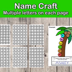 DIGITAL Chicka Chicka Boom Boom Story Companion, Name Craft ...