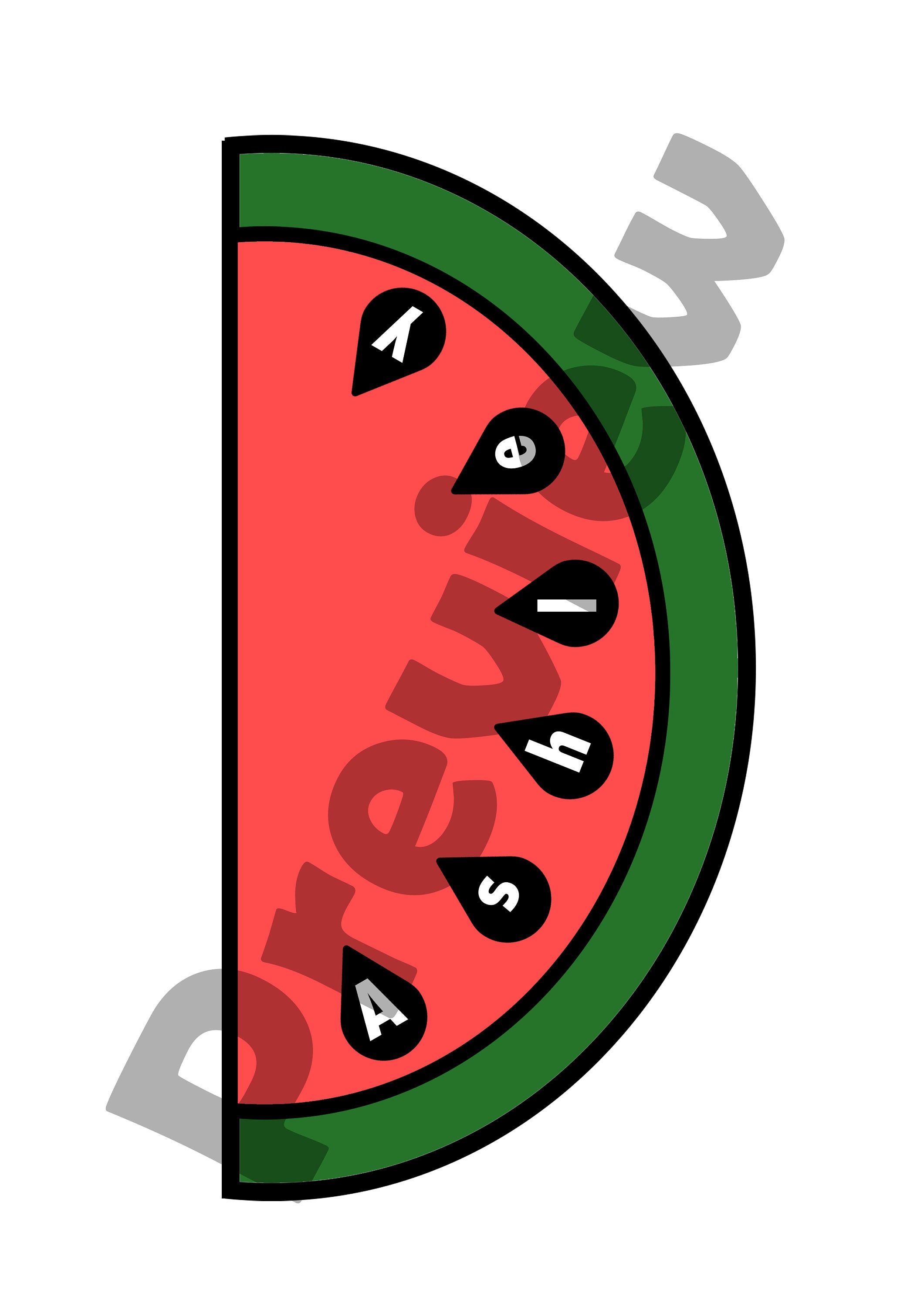 Watermelon Craft / Summer Activity / Last Day of School / End of Year ...