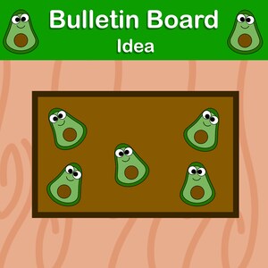 Avocado Craft / Writing Prompts / Bulletin Board / Nutrition / Healthy ...