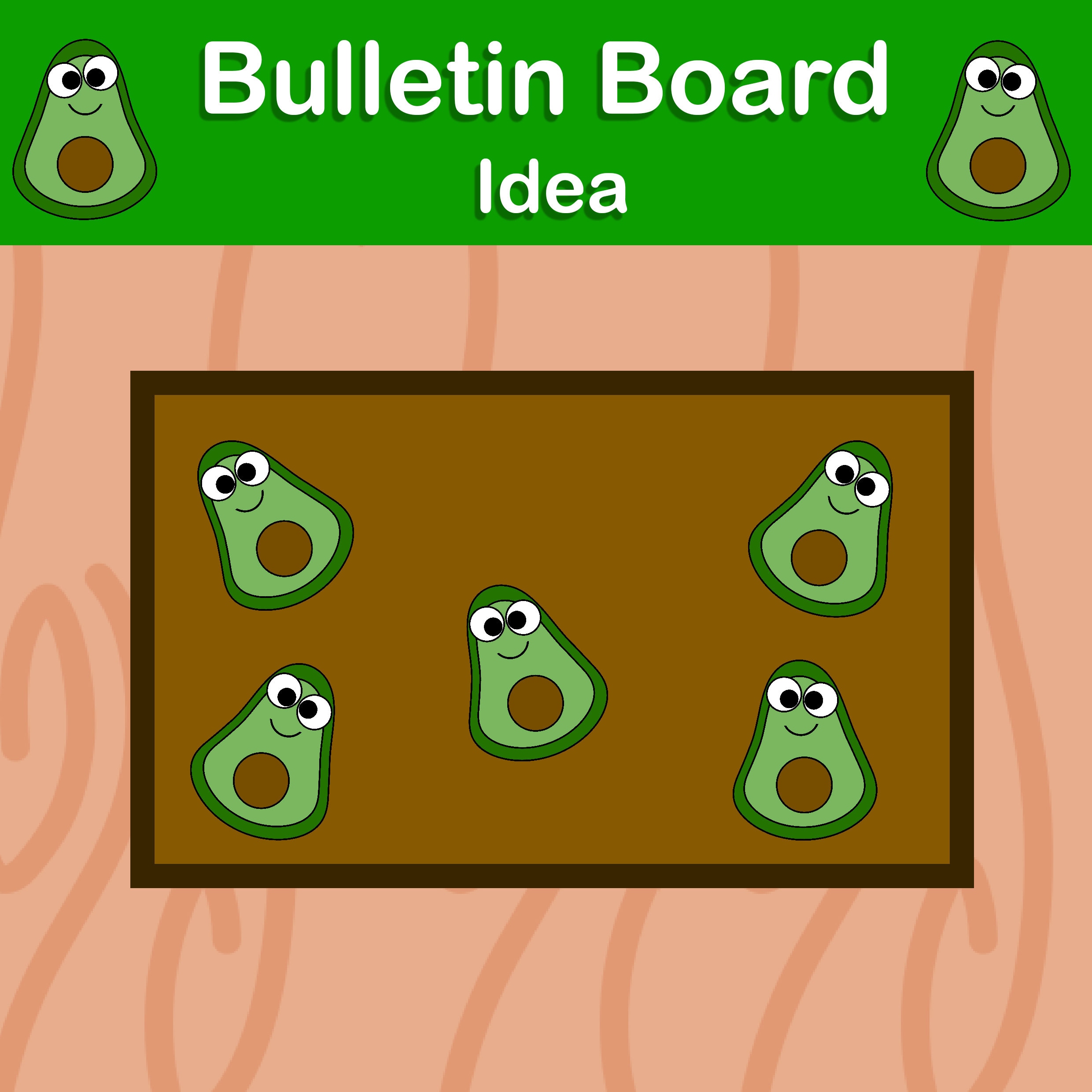 Avocado Craft / Writing Prompts / Bulletin Board / Nutrition / Healthy ...