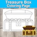 Treasure Chest Name Craft | Pirate Bulletin Board | Summer Activity ...