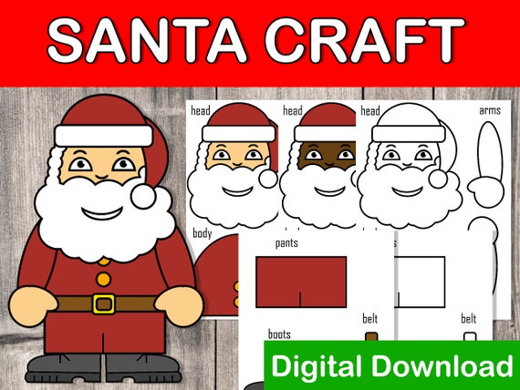 Santa Body Template