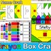Back to School Craft, Crayon Box Name Craft, Fine Motor Skills ...