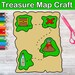 Treasure Map Craft, Printable Activity, Kindergarten Activity ...