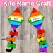 Kite Craft, Spring Craft, Rainbow Name Craft, Back to School ...