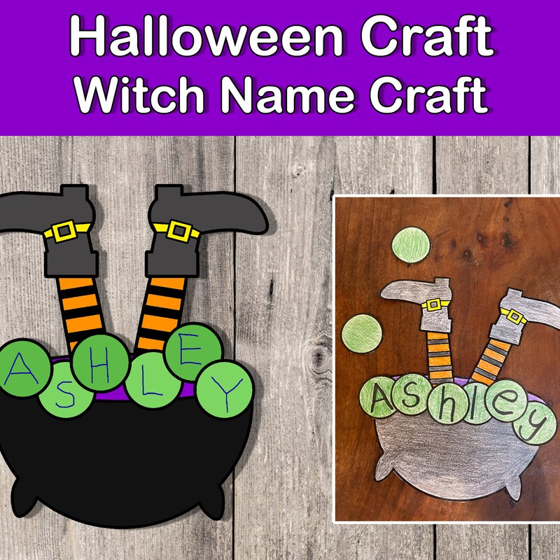Halloween Handprint Craft - Etsy