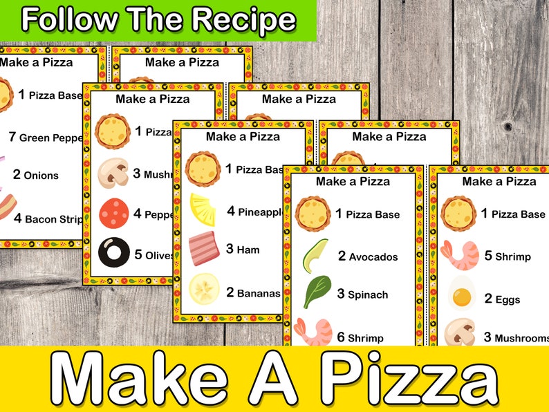 Make A Pizza, Pretend Play, Toddler Activities, Busy Book, Homeschool ...