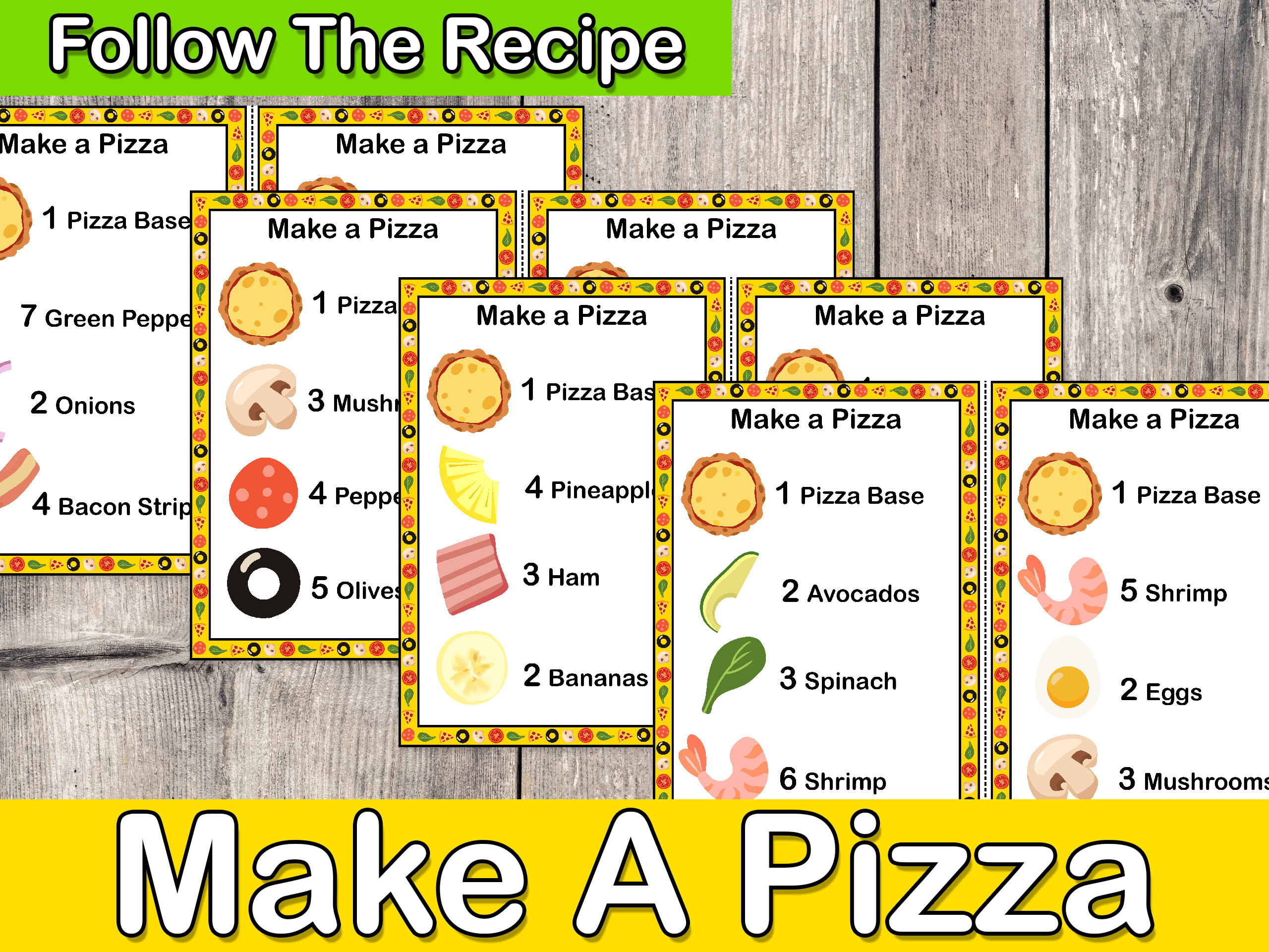 Make A Pizza, Pretend Play, Toddler Activities, Busy Book, Homeschool ...