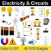 Electricity and Circuits Clipart Set - School PNG - Bulletin Board ...