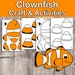 Clownfish Printable Crafts, Homeschool Activities, Crafts for Kids ...