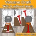 Volcano Craft, Landforms, Science Activity, Volcano Craft for Kids ...