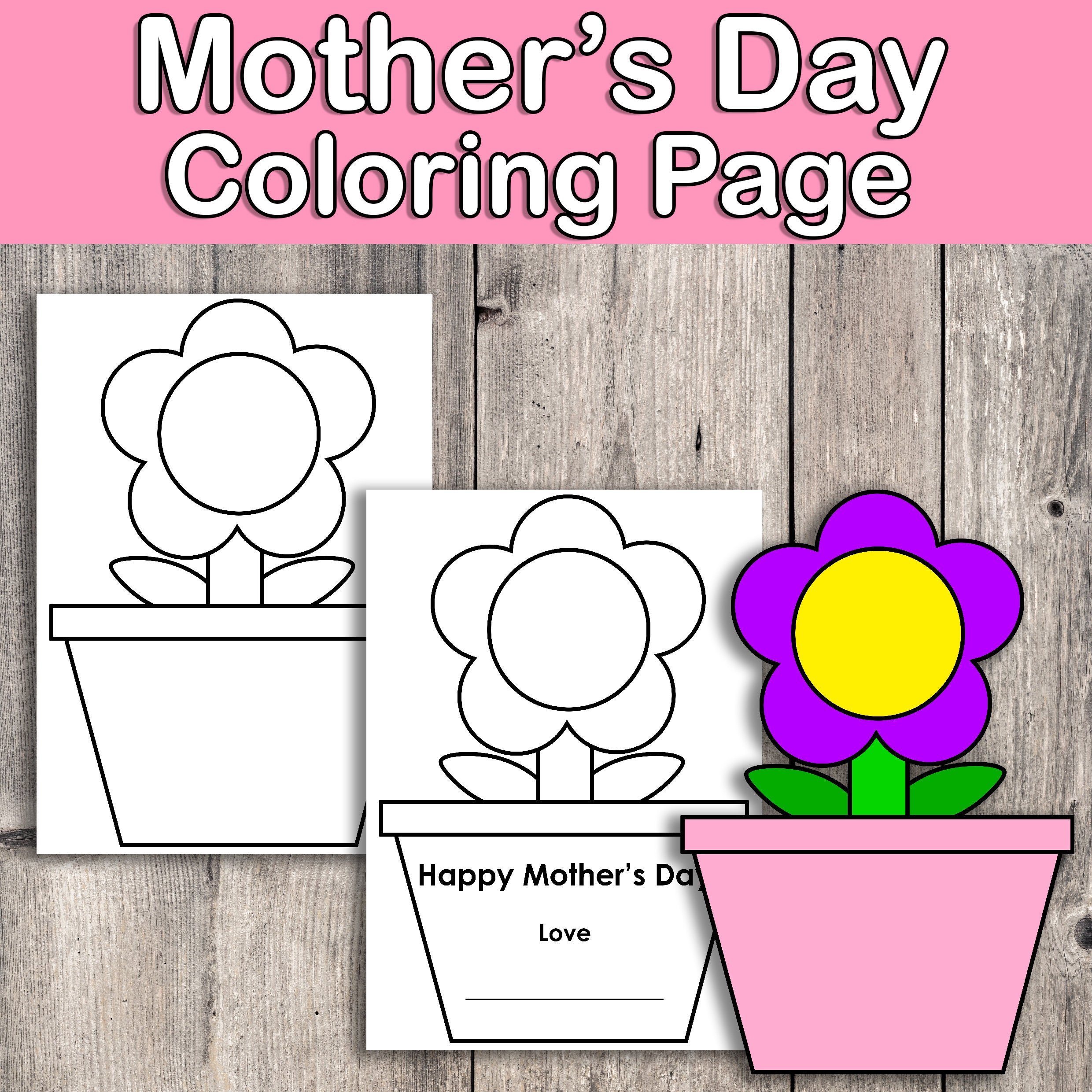 Mother's Day Gifts, Mother's Day Craft, Mothers Day Acrostic Poem ...